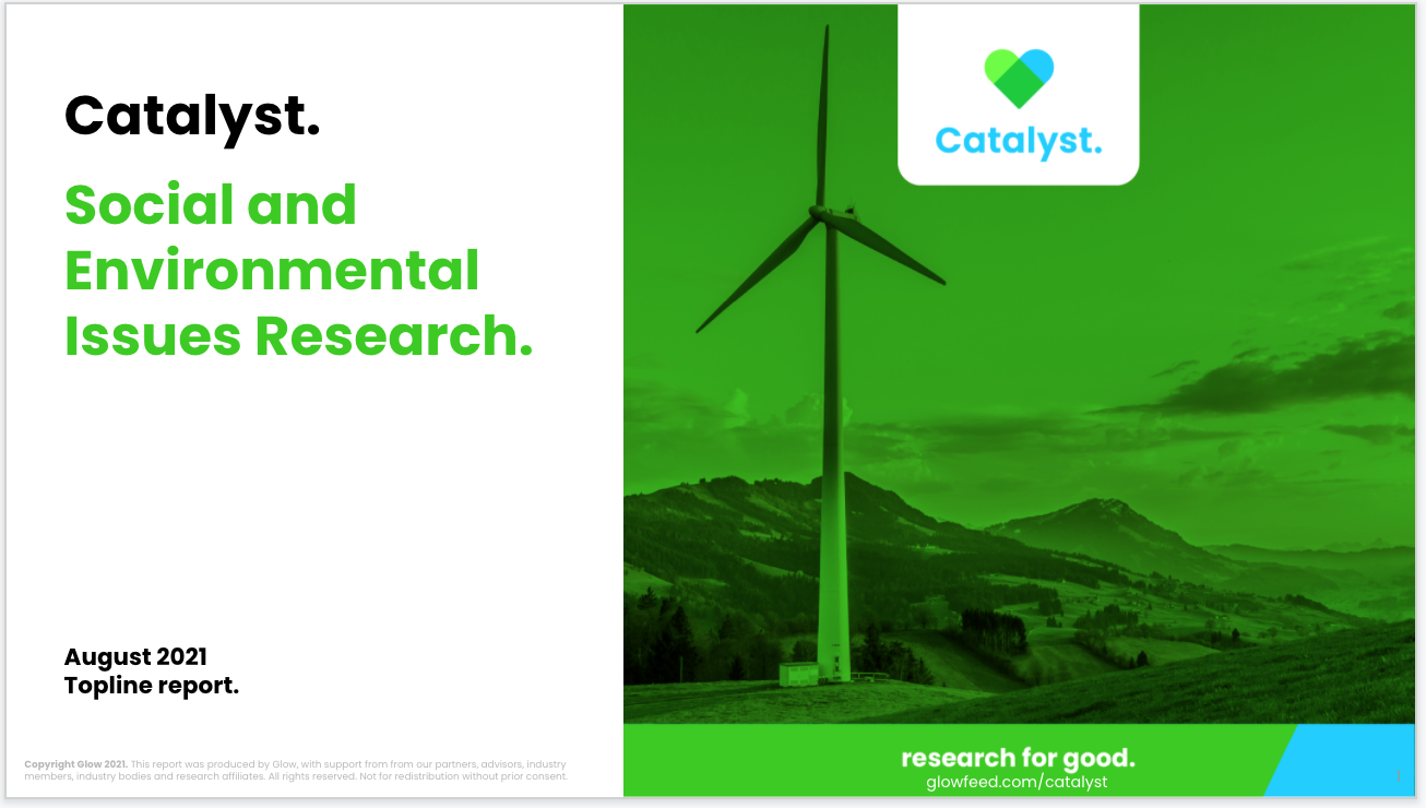 Catalyst Monthly Data Release - August 2021 - Reports | Glow